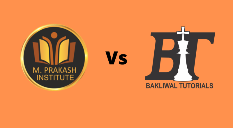 M Prakash Insitute Vs Bakliwal Tutorials - Pune Jago IIT JEE for Main ...